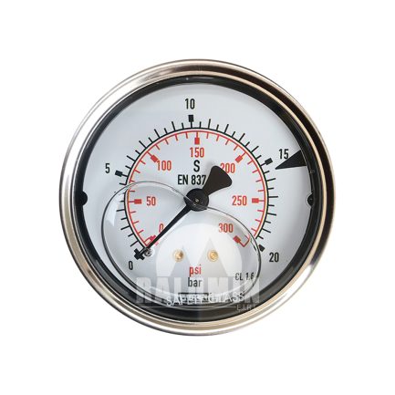 MANOMETER 20 BAR - RALUMIN